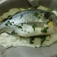 Dorade Rezept eine Goldbrasse im Salzmantel